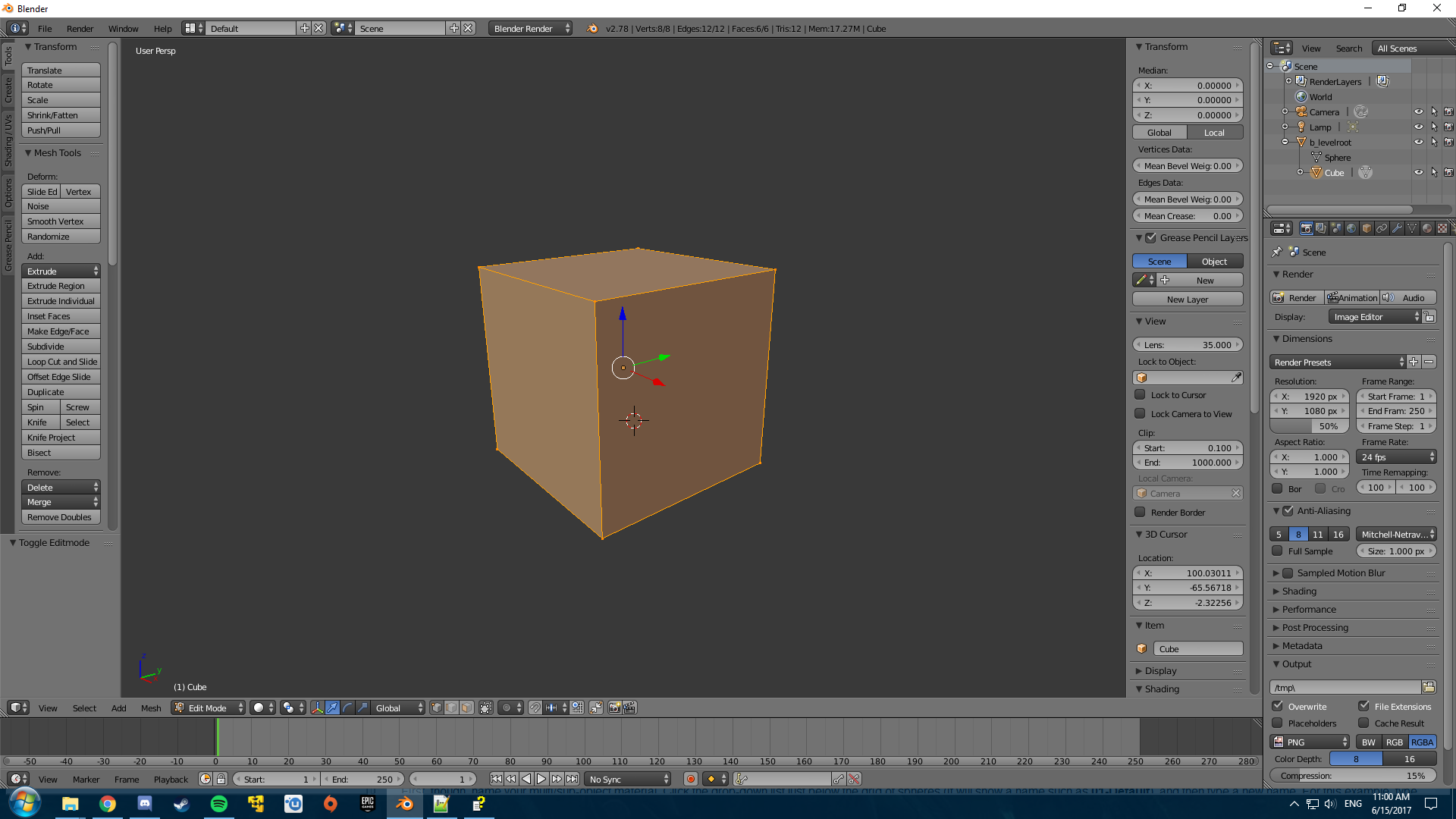 Blender Map Making 2.79