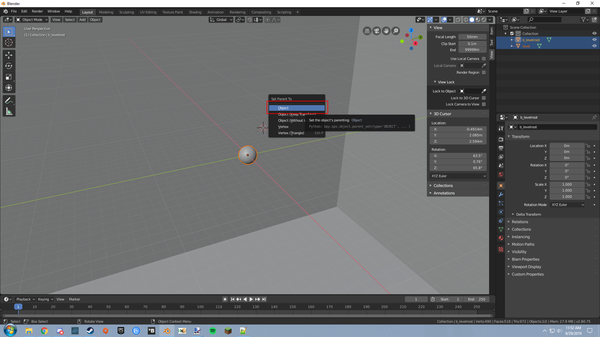 Blender Map Making 2.8