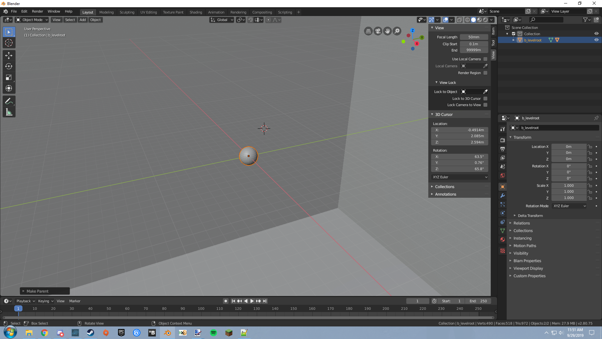 Blender Map Making 2.8